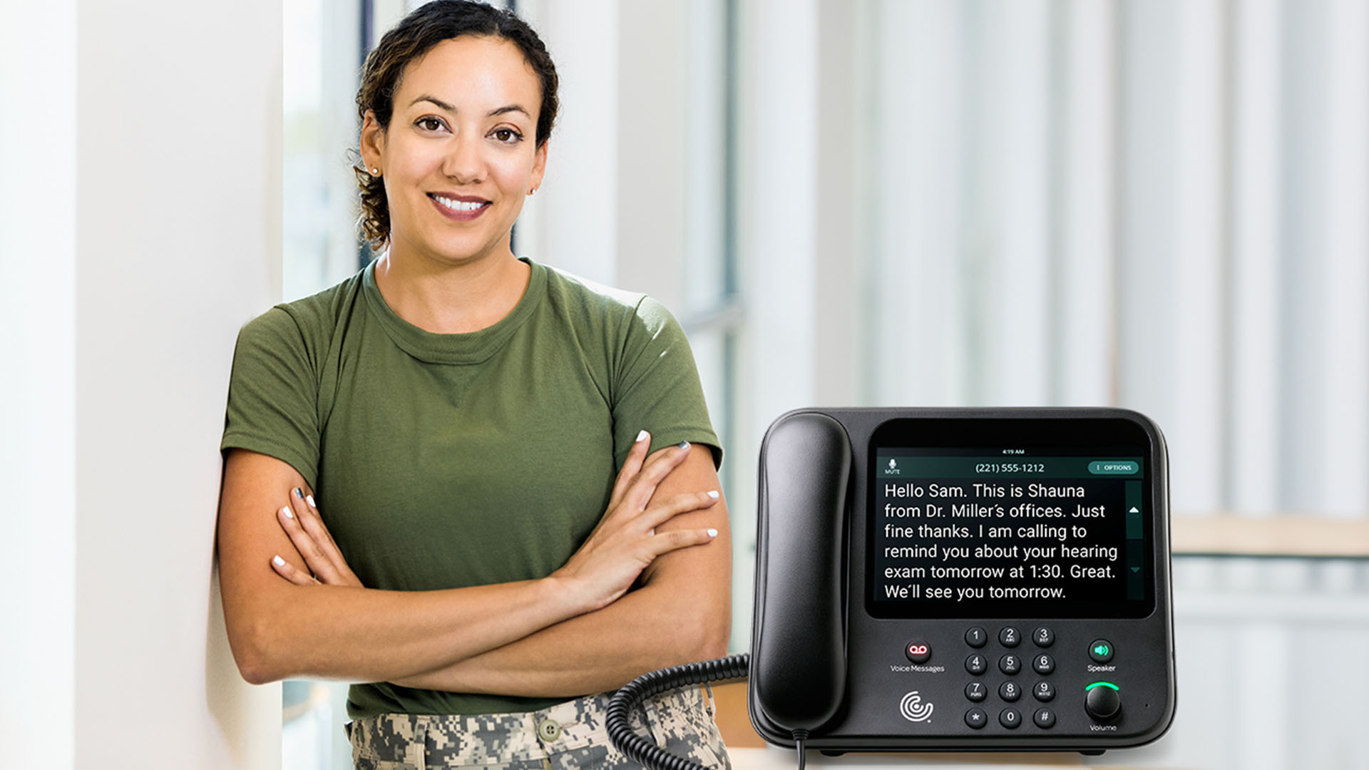 Call Captioning for Veterans | CaptionCall Home Phone Services