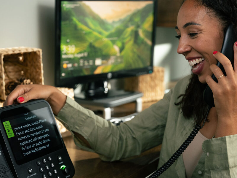 Captioned Landline Phone Service | National Telephone Captioning Services