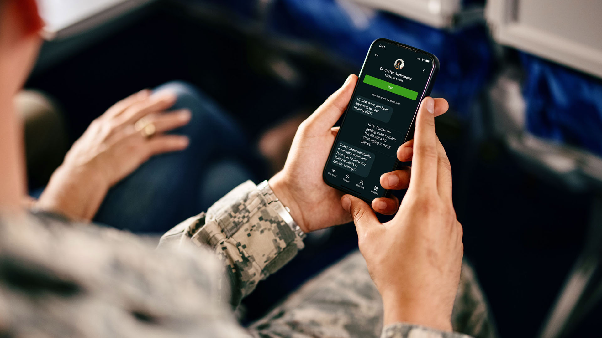 Captioning App For Veterans | CaptionCall Mobile Captioning