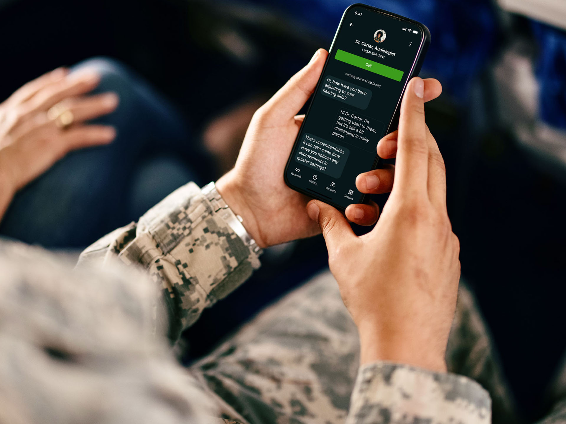 Call Captioning for Veterans | CaptionCall Home Phone Services